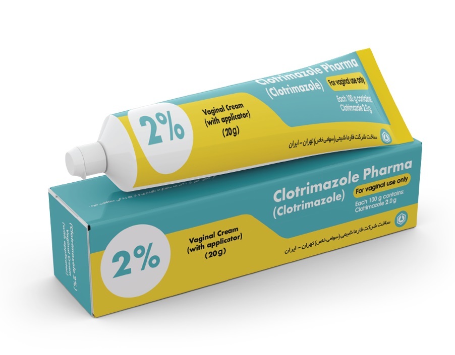 Clotrimazole 2% Vaginal Cream | داروسازی فارماشیمی